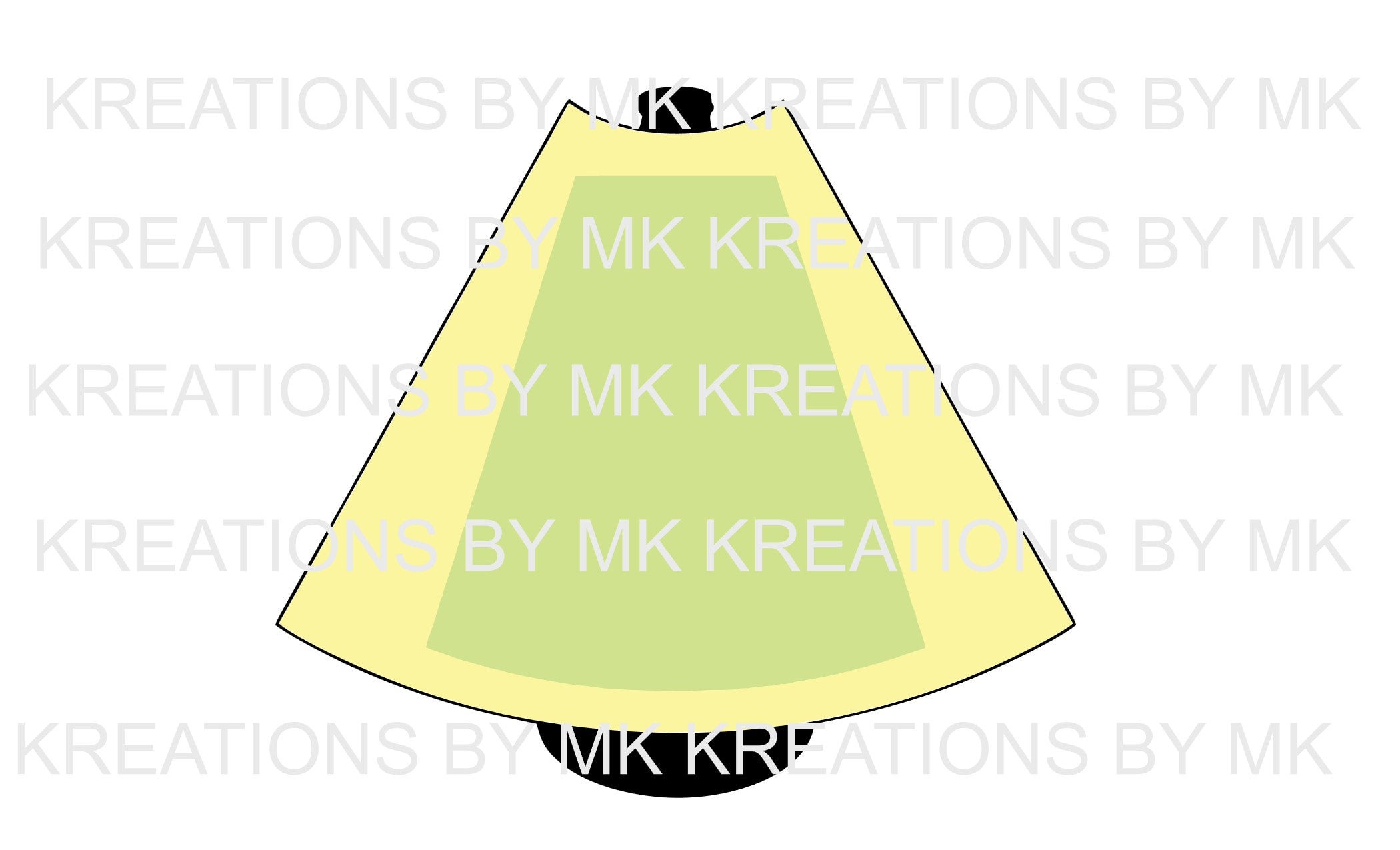 Photo Cheer Horn Template | Kreations by MK