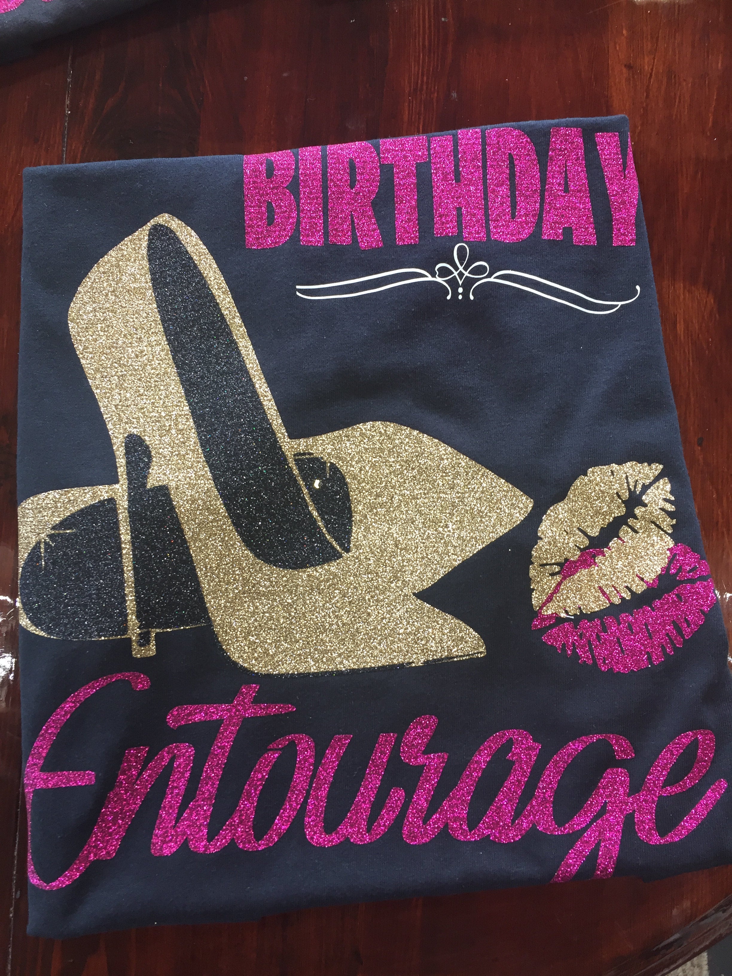 Birthday Entourage Squad Shirts | Kreations by MK