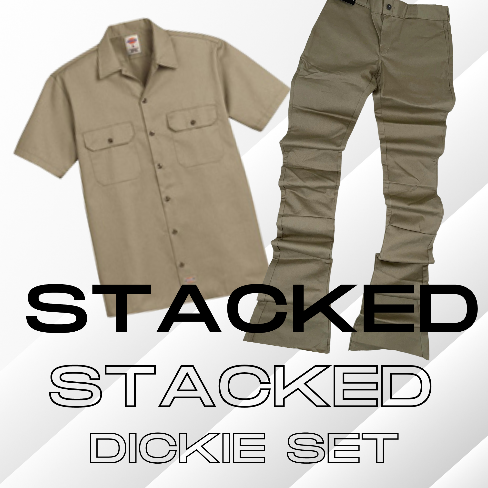 2pc Stacked Dickie Set (infant/Toddler) | Kreations by MK