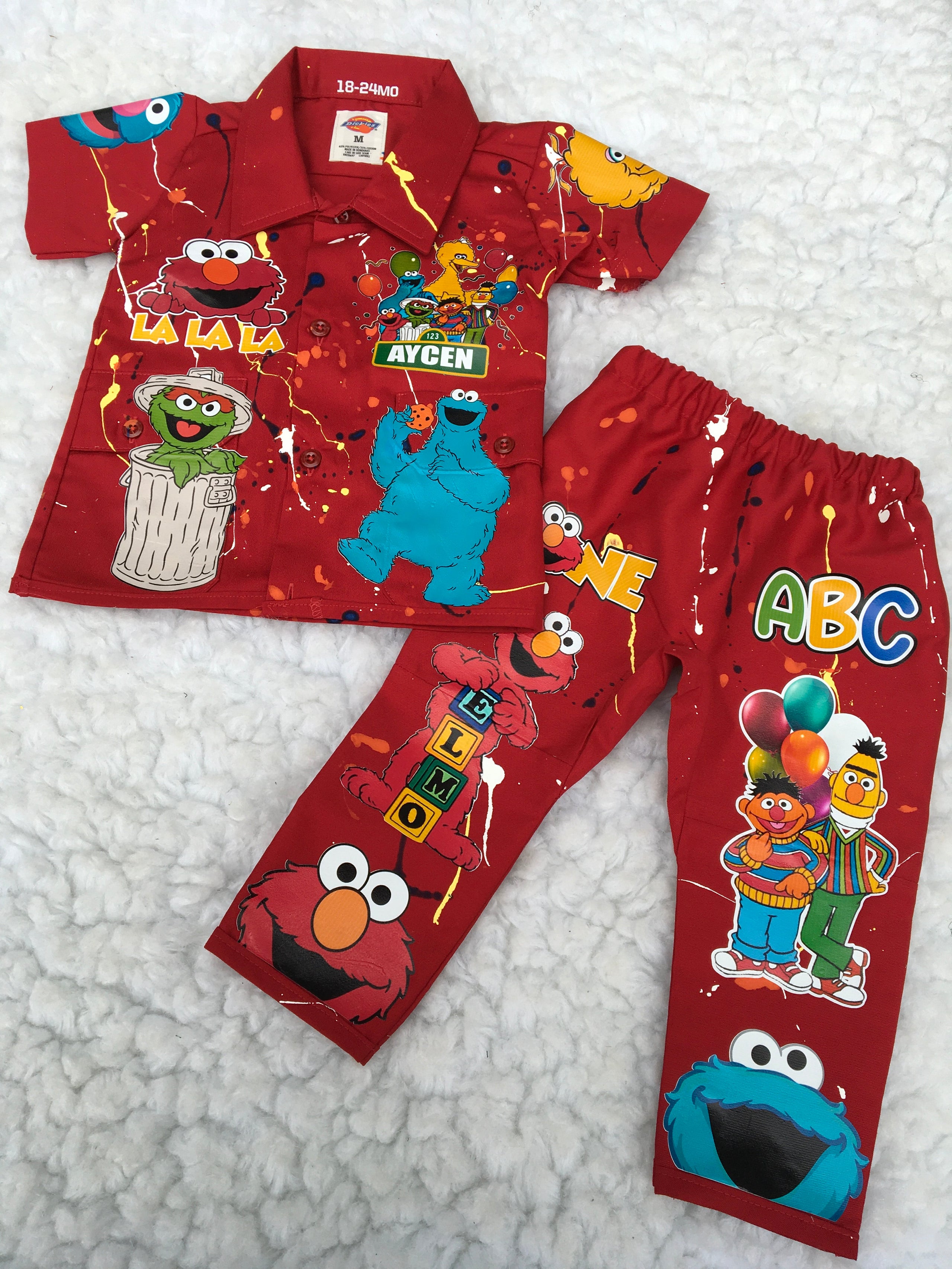 Sesame Street 2pc Dickie Set | Kreations by MK